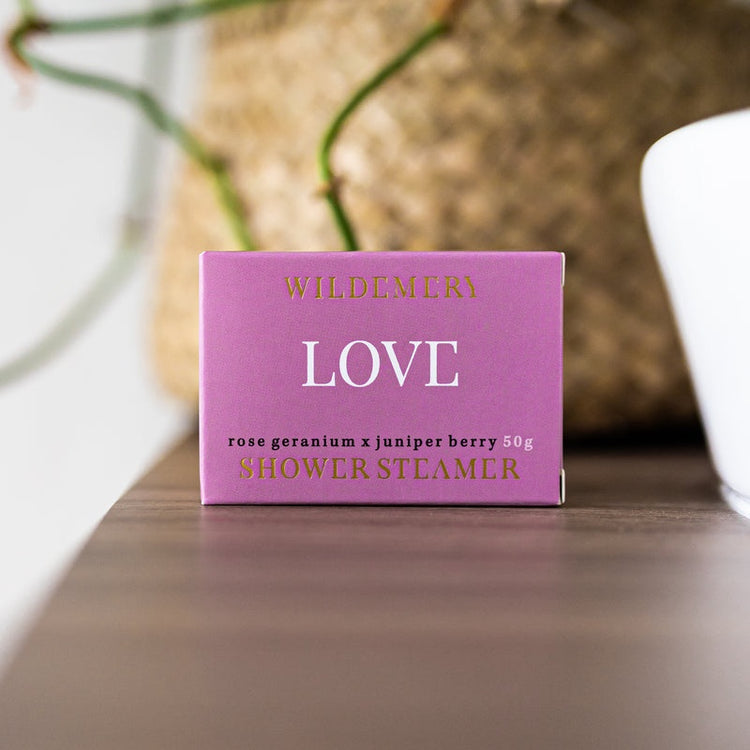 Shower Steamer | Love – WILD FORAGER